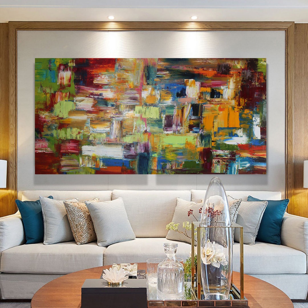 Textured Abstract Wall Art Print, Printable Oil Download Painting Wall ...