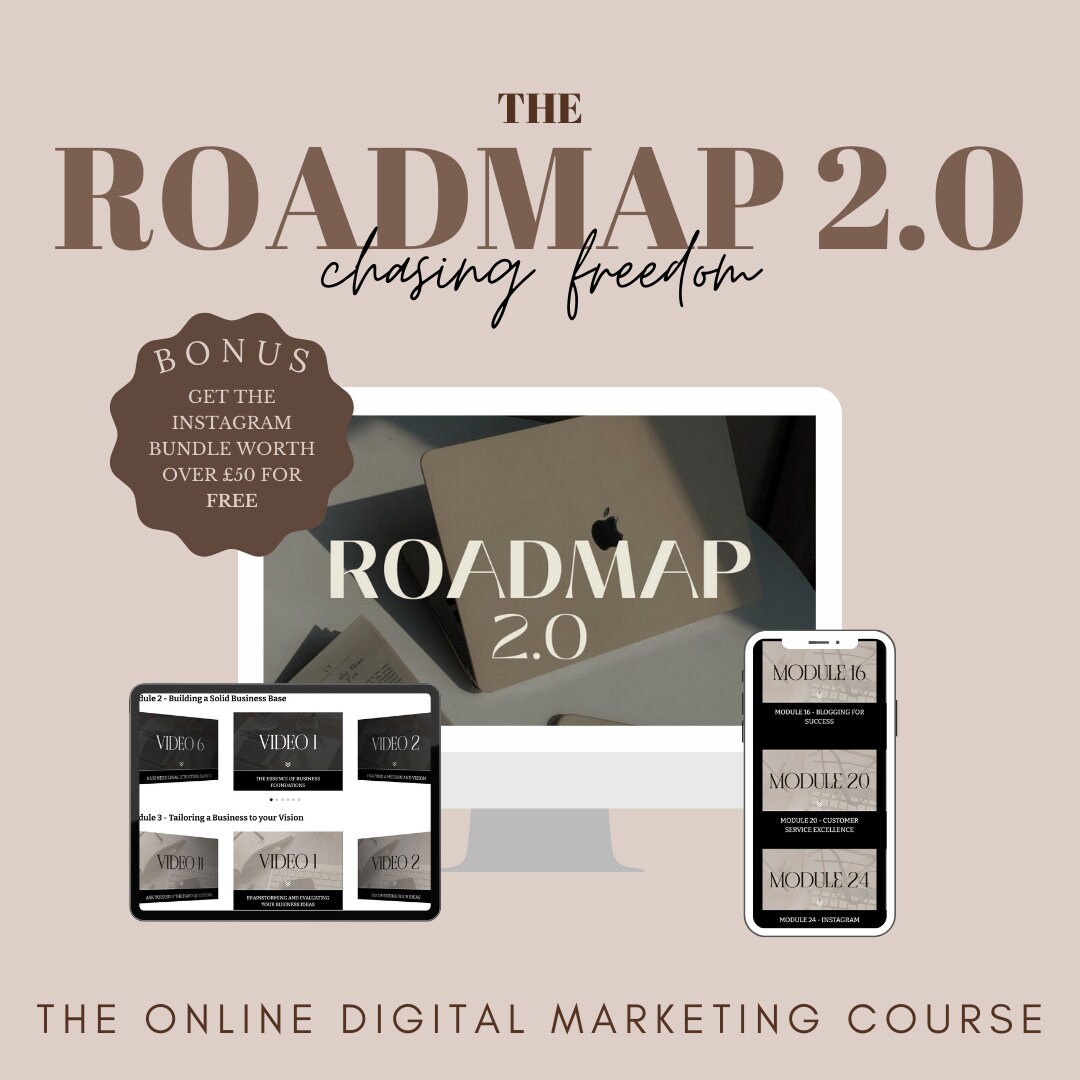 Roadmap To Riches Digital Marketing Training Course Work From Home Done