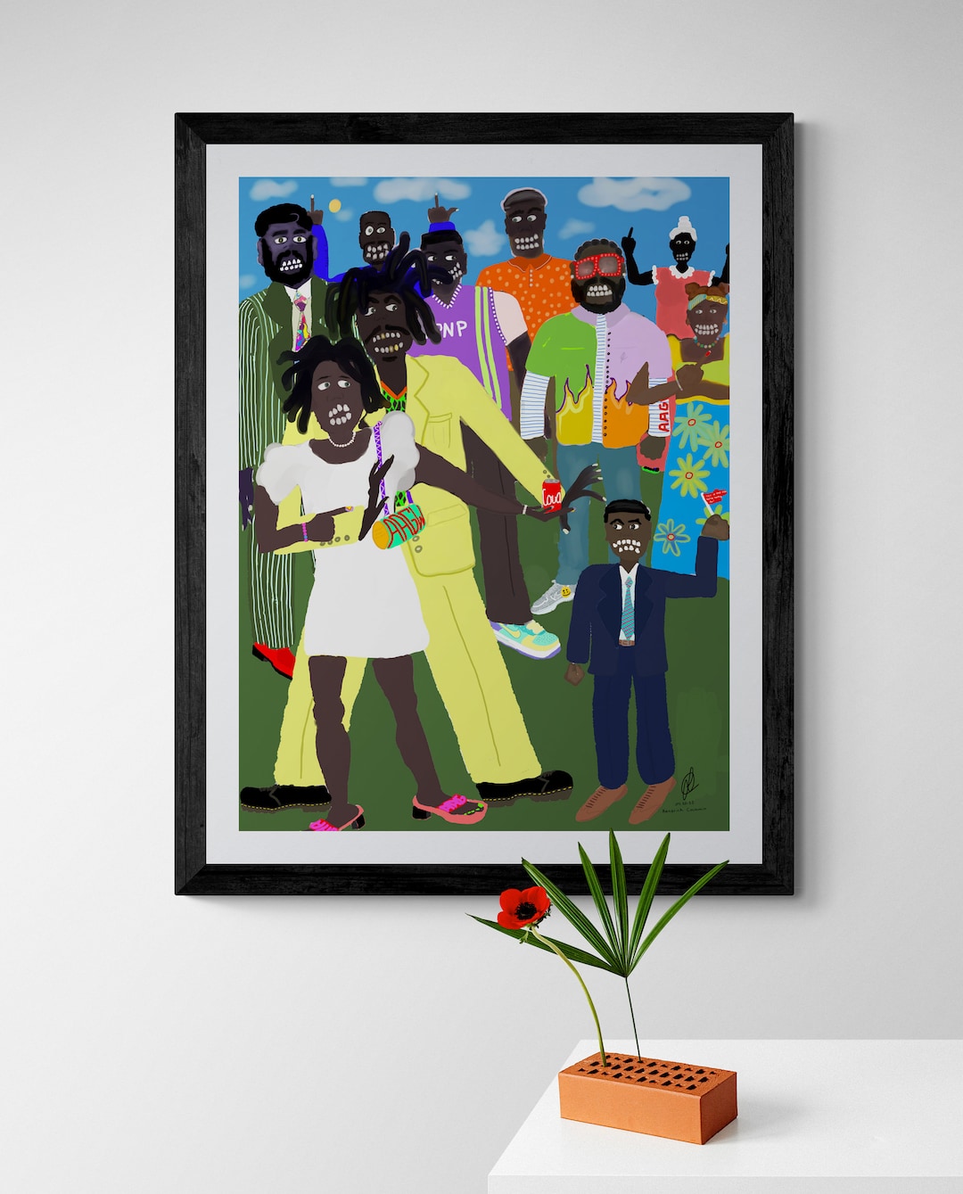 African American Wall Art, Modern Black Art, Black Poster, Black ...