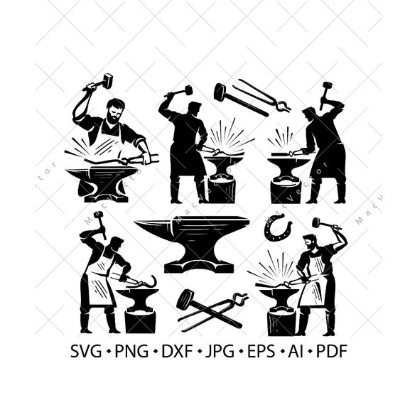 Blacksmith Craft Handmade Metal Work. Forging Craft Workshop - Etsy