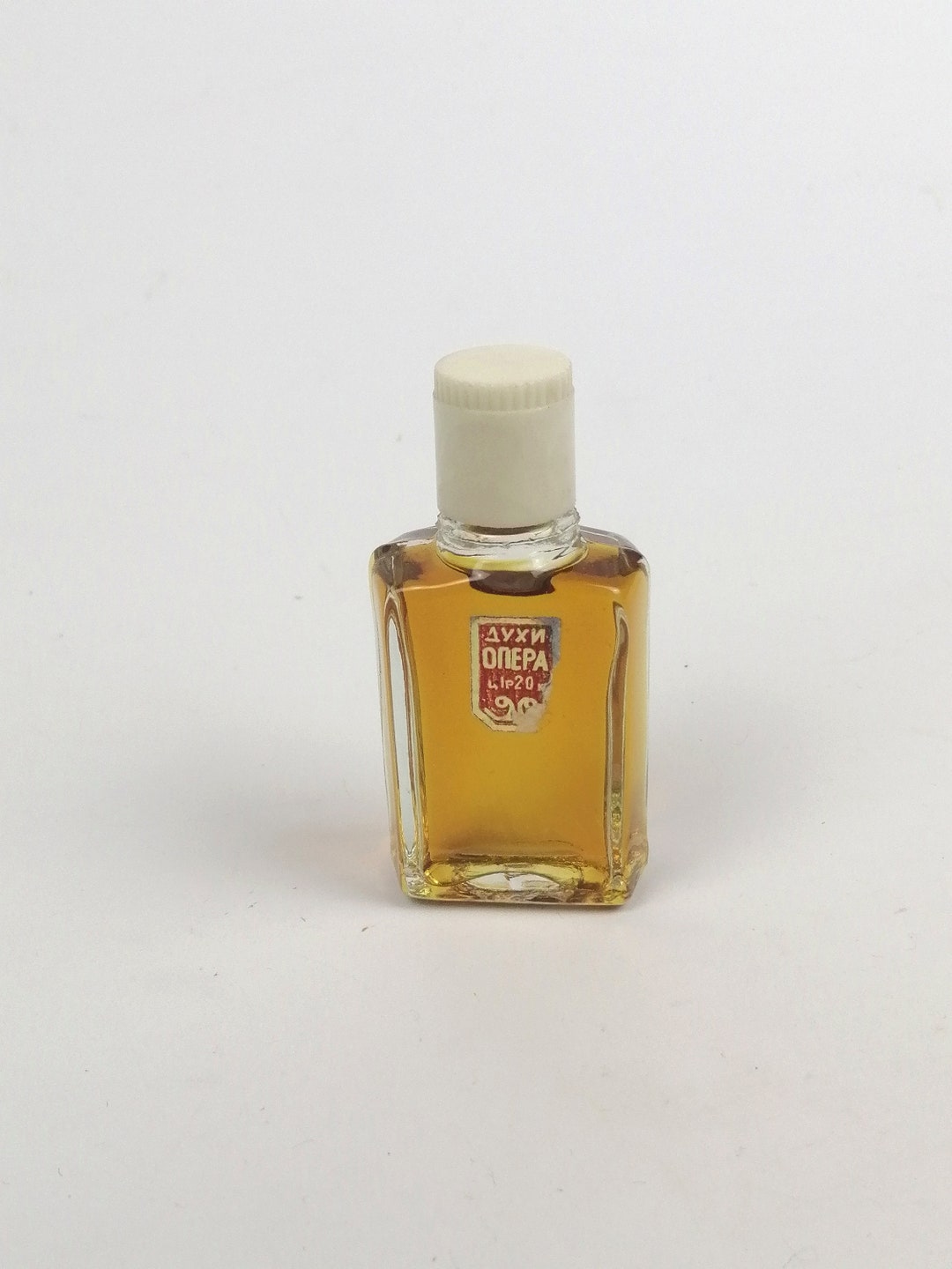 Vintage Soviet Era Perfume "opera" in Glass Bottle Collectible Perfume ...