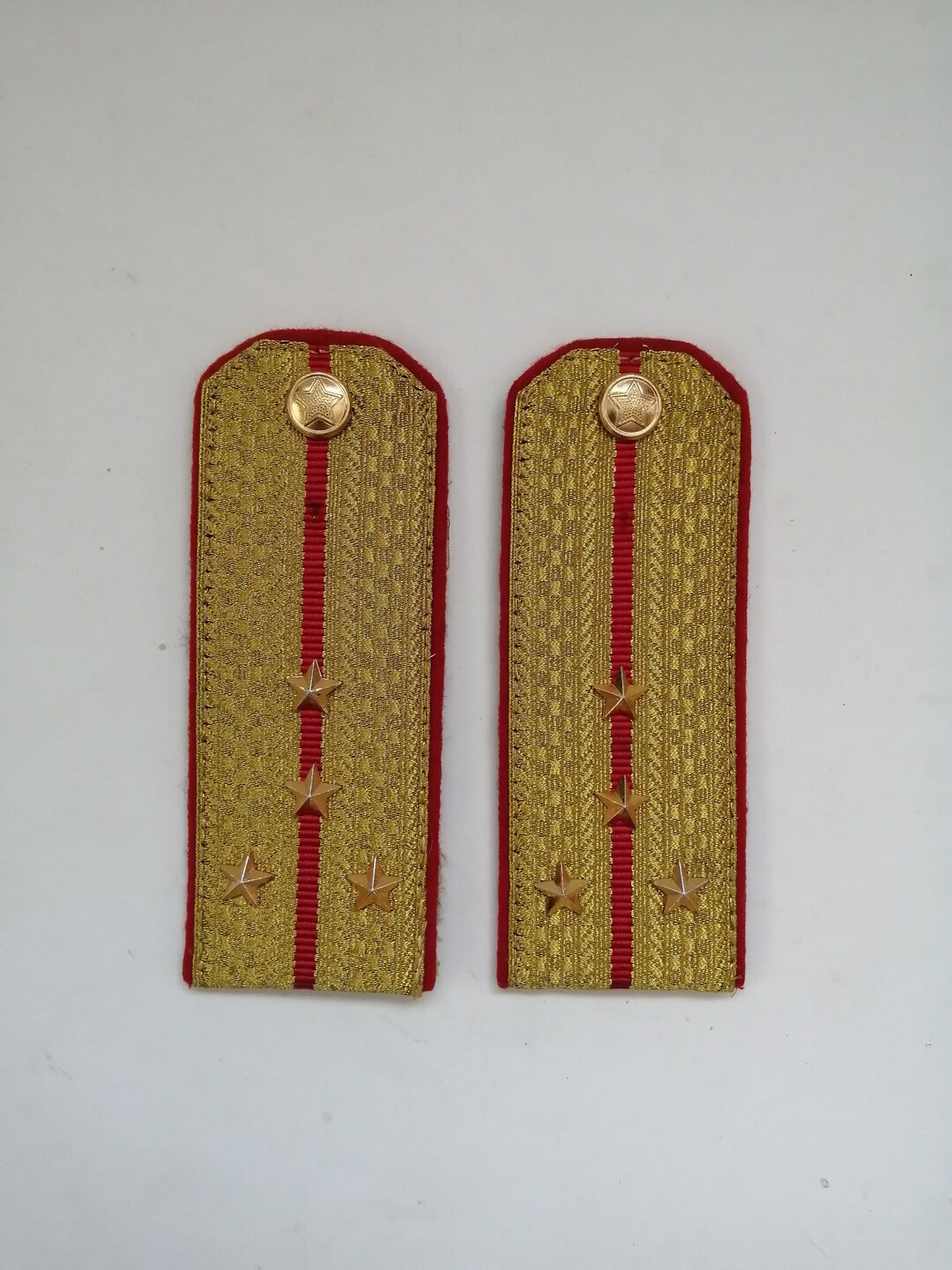 Soviet Military Captain Parade Shoulder Epaulette Collectible USSR ...