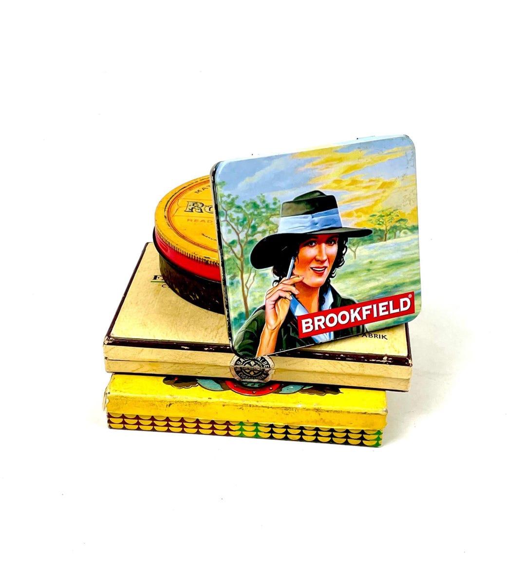 Vintage Empty Tins and Cardboard Boxes for Cigarette , Cigarillos ...