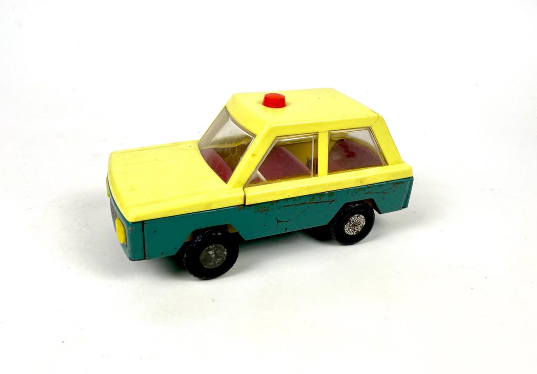 1970's Vehicle Toy Car With Beacon From USSR Rare Vintage Soviet Car ...