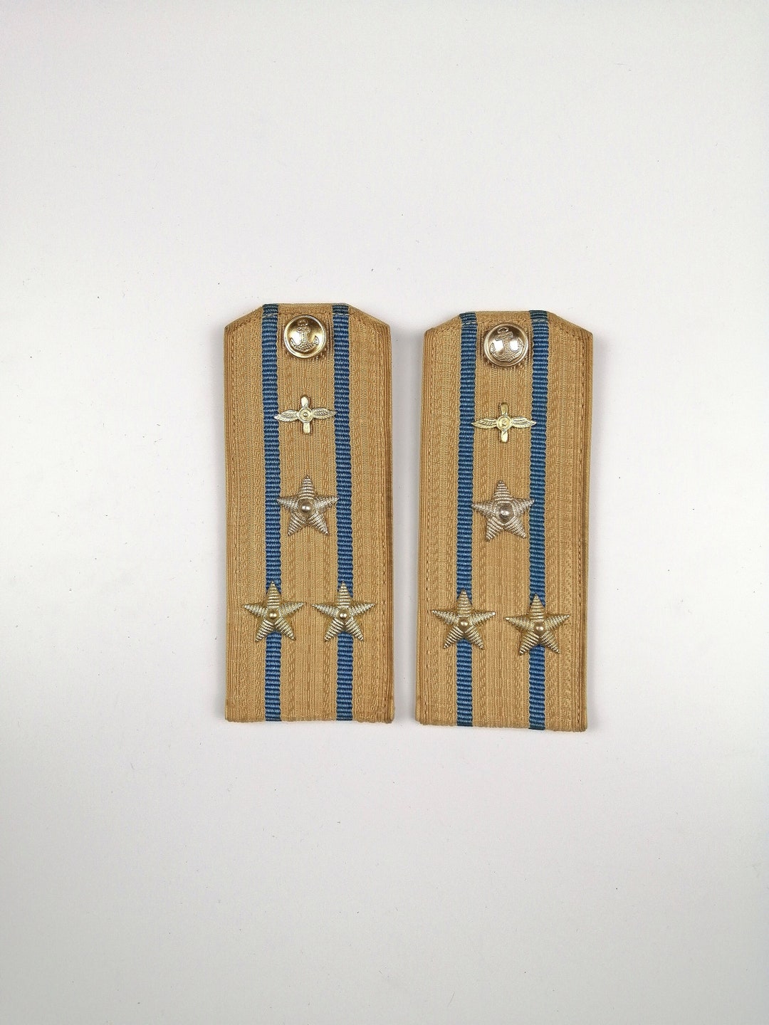 Soviet Military Shoulder Epaulette, Ceremonial Shoulder Straps of an ...