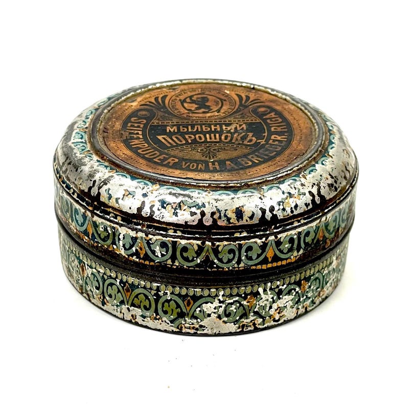 Russian Tin Box - Etsy