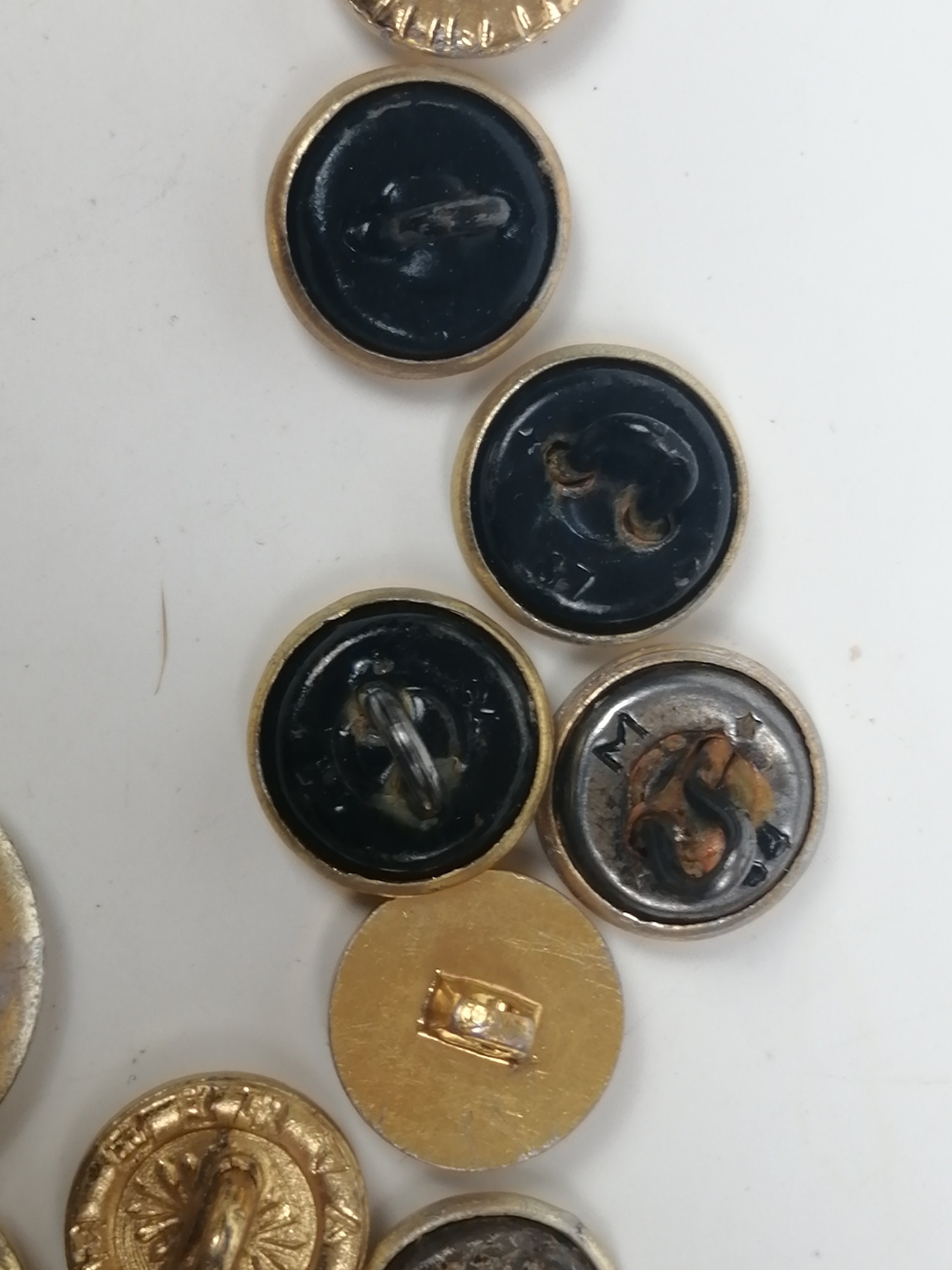 Vintage Used Metal Buttons From Soviet Military Uniforms 1980 Red Army ...