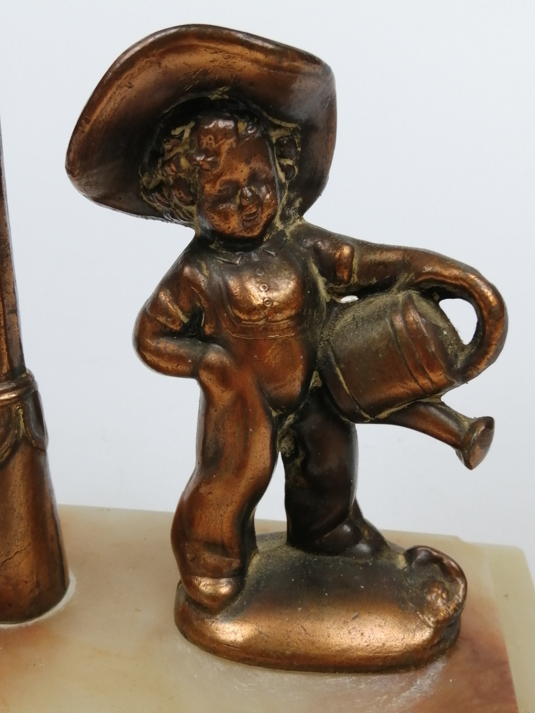 Antique Kerosene Oil Lamp Onyx and Brass, Interior Decor, Lantern With ...