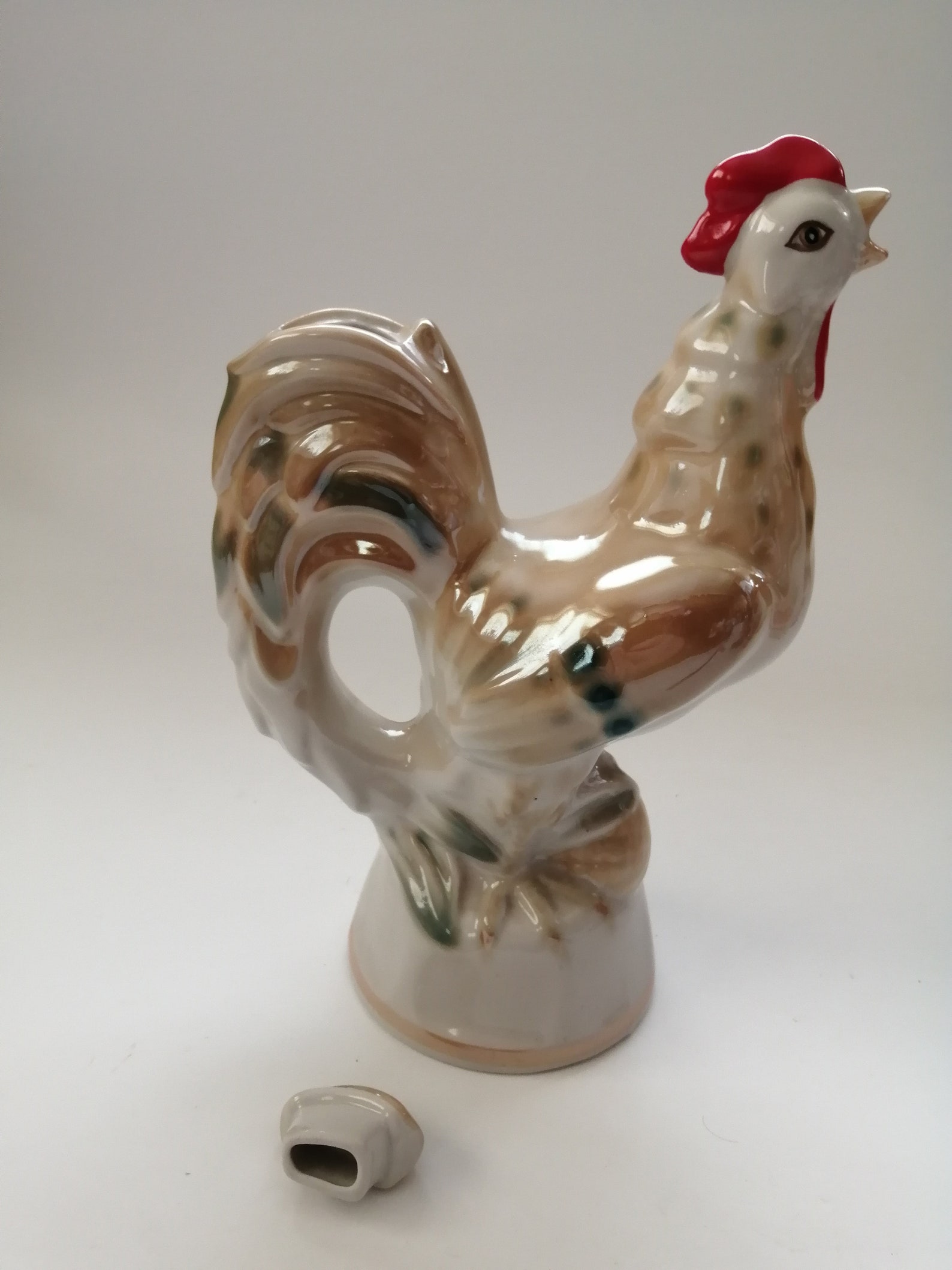 Rooster Vintage Porcelain Decanter Polonae 1973 1991's - Etsy