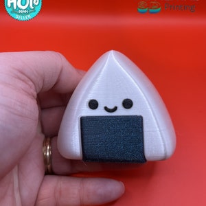 Kawaii Onigiri Trio | 3D Print - Etsy