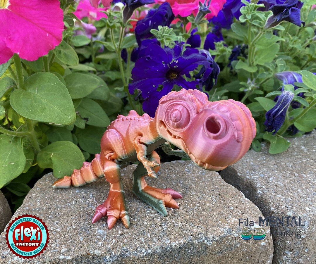 Flexirex T-rex by Flexifactory 3D Print - Etsy