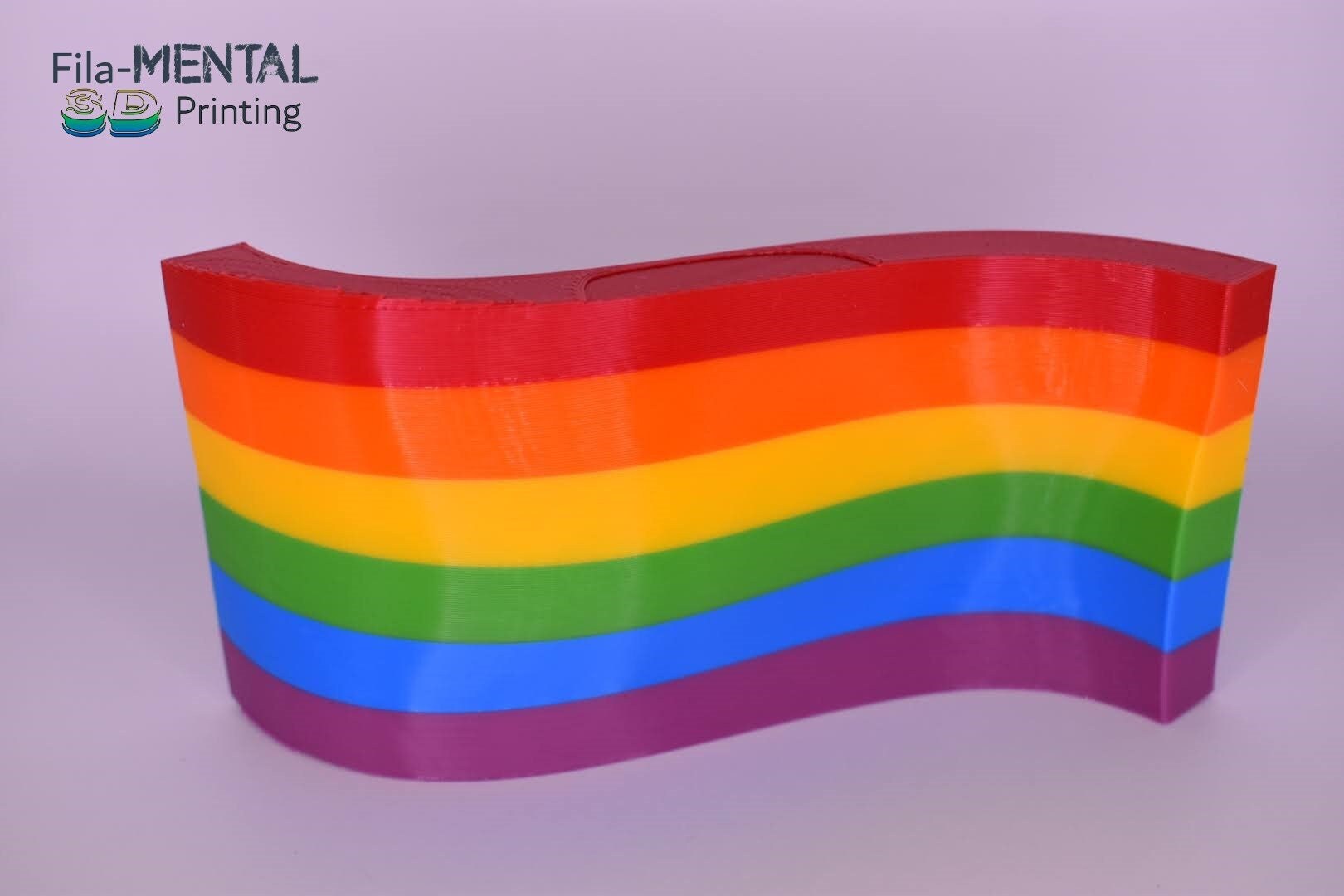 3D Printed Pride Flag Benefits the Trevor Project - Etsy