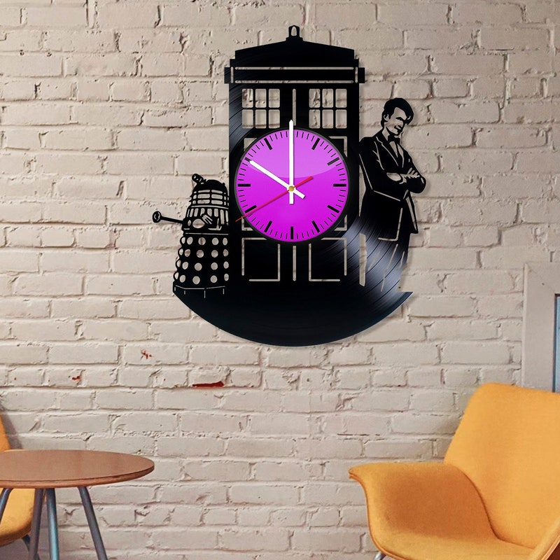 Doctor Who Clock - Etsy