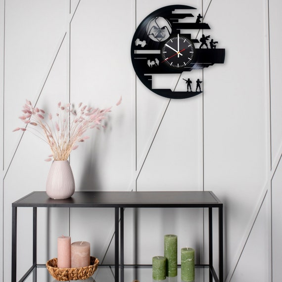 Vinyl Record Star Wars Art Wall Clock Living Room Décor - Etsy