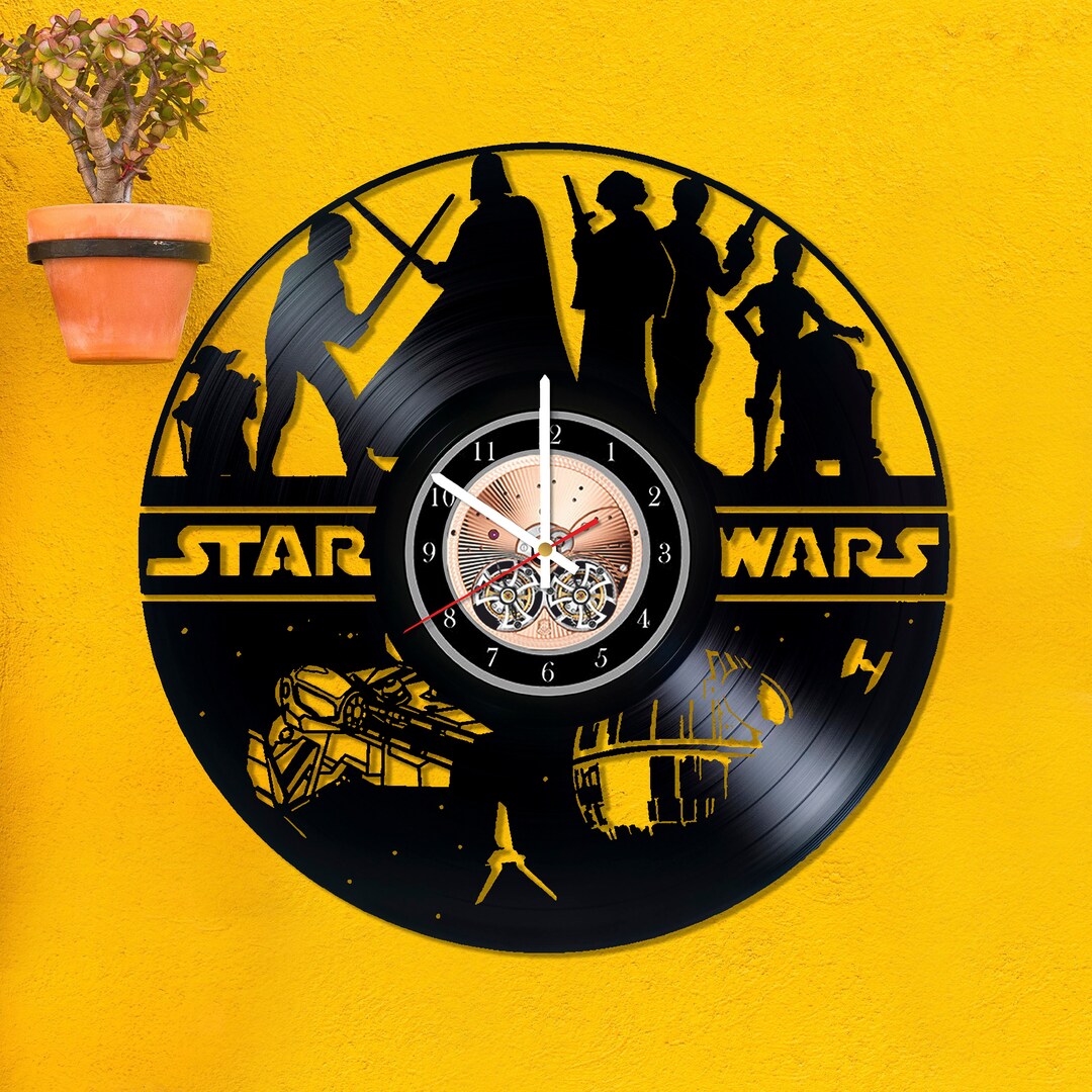 Vinyl Record Wall Clock 12, Made From Real LP Vinyl Record, Unique and ...