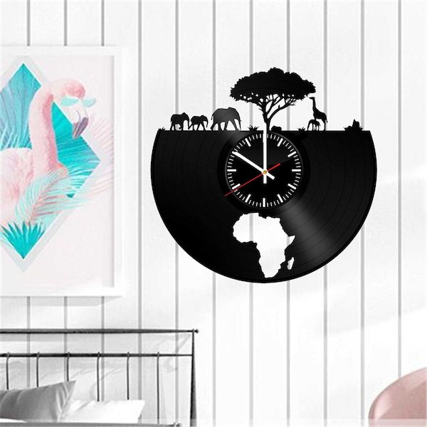 Africa Clock - Etsy