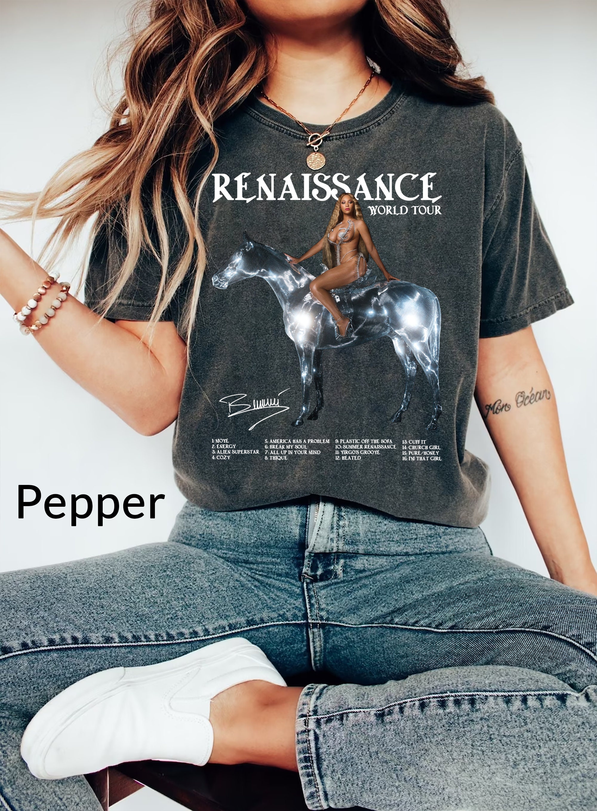 Beyonce Renaissance UK Tour 2023 Shirt, Beyoncé Giselle Knowles ...
