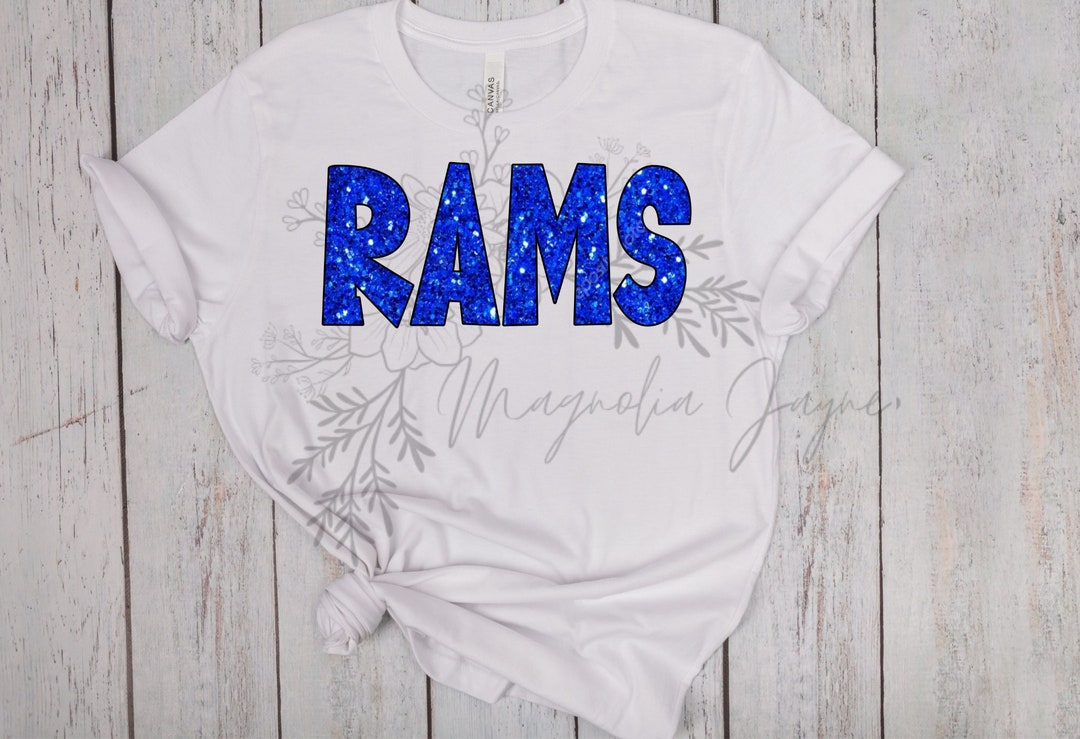 Glitter Rams Sublimation~ Rams Sublimation~ School Sublimation ...