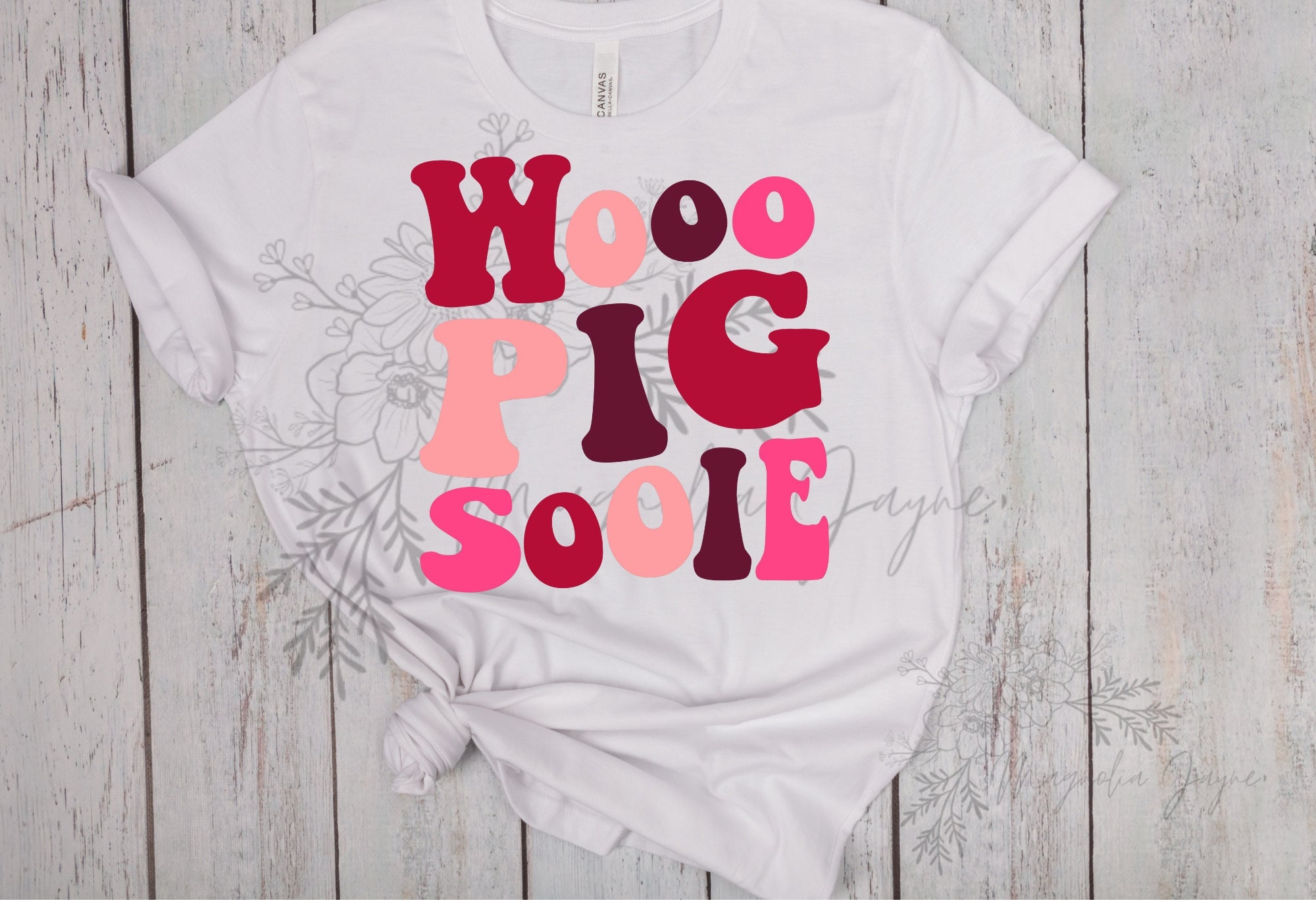Wooo Pig Sooie Digital Sublimation Designspngdesigns ...