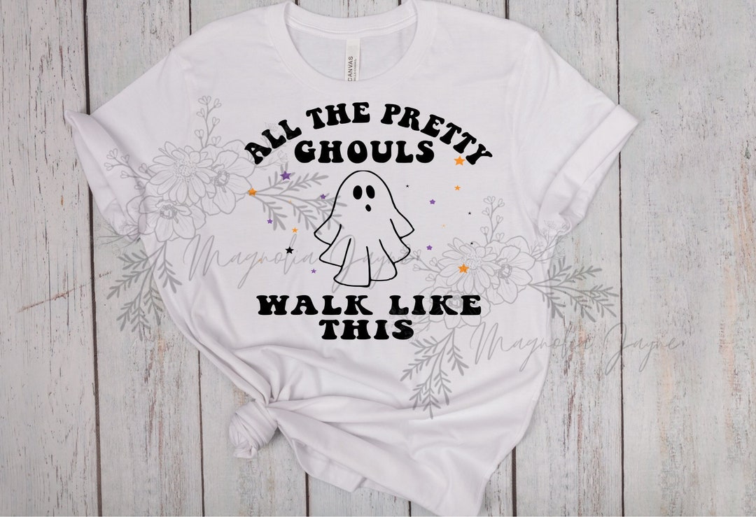 Pretty Ghouls ~ Digital Halloween Sublimation Designs~png~designs for ...
