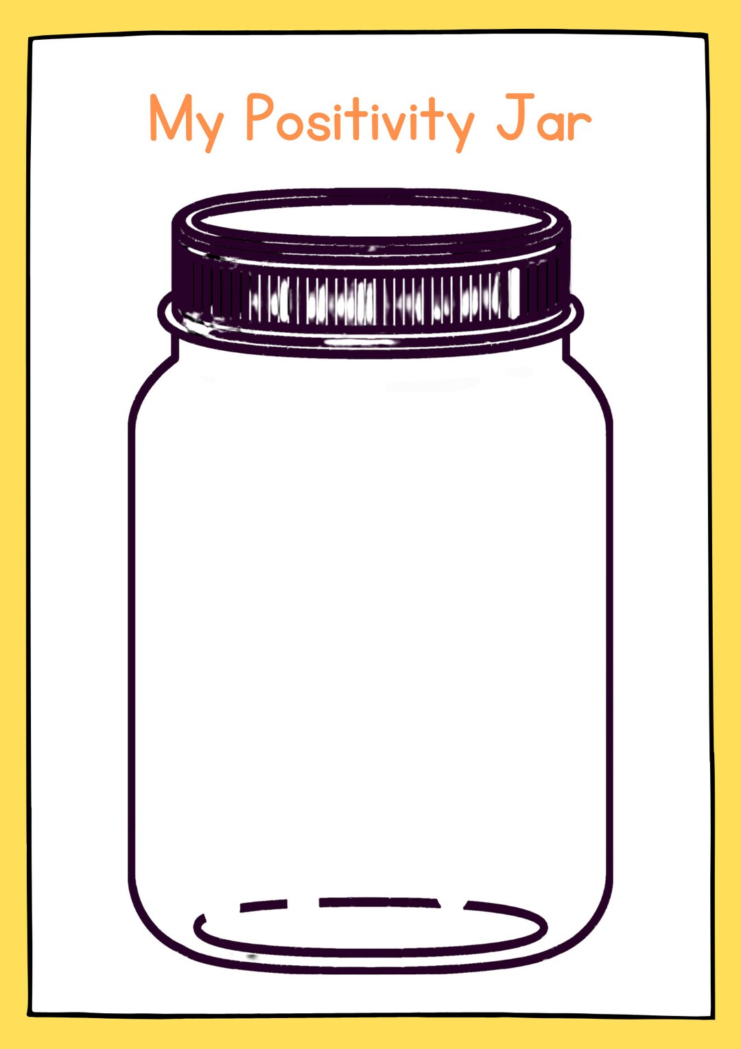 My Positivity Jar - Etsy