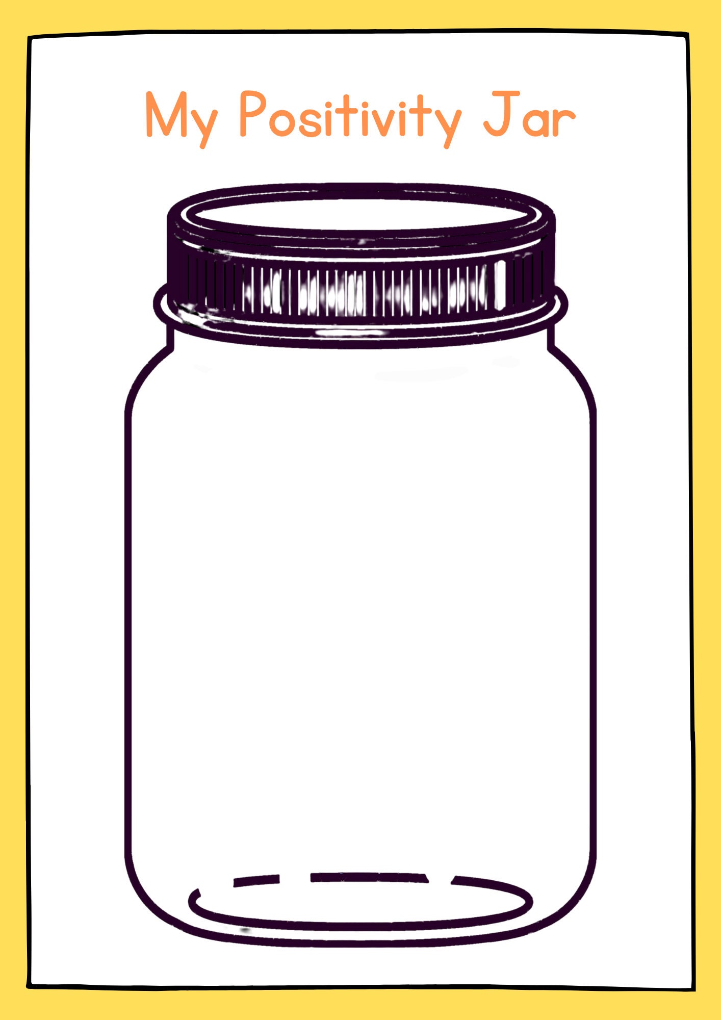 My Positivity Jar - Etsy