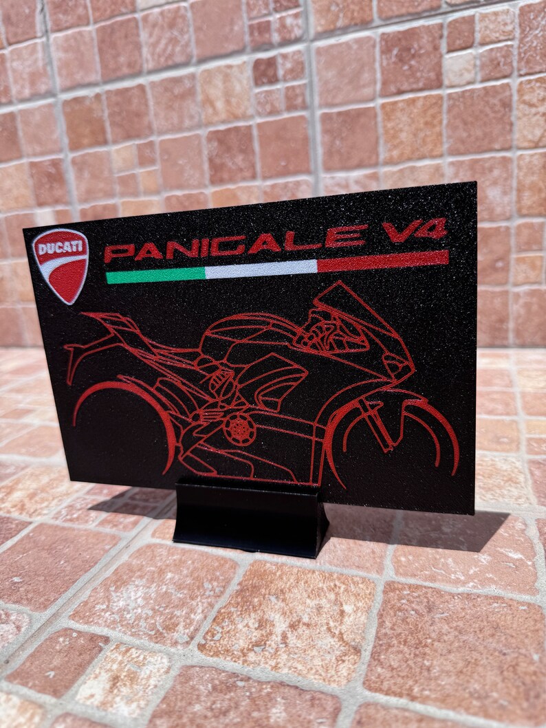 Ducati Picture - 3D Print - Motorcycle Enthusiasts - Office/home ...