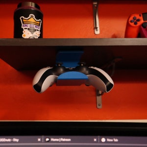 3D Printed | Under Desk Controller or Headset Holder | Controller Mount ...