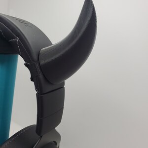 3D Printed Headphone Devil Horns for Cosplay Streaming - Etsy