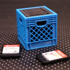 3D Printed Nintendo Switch Game Storage Mini Crate Desk Storage ...