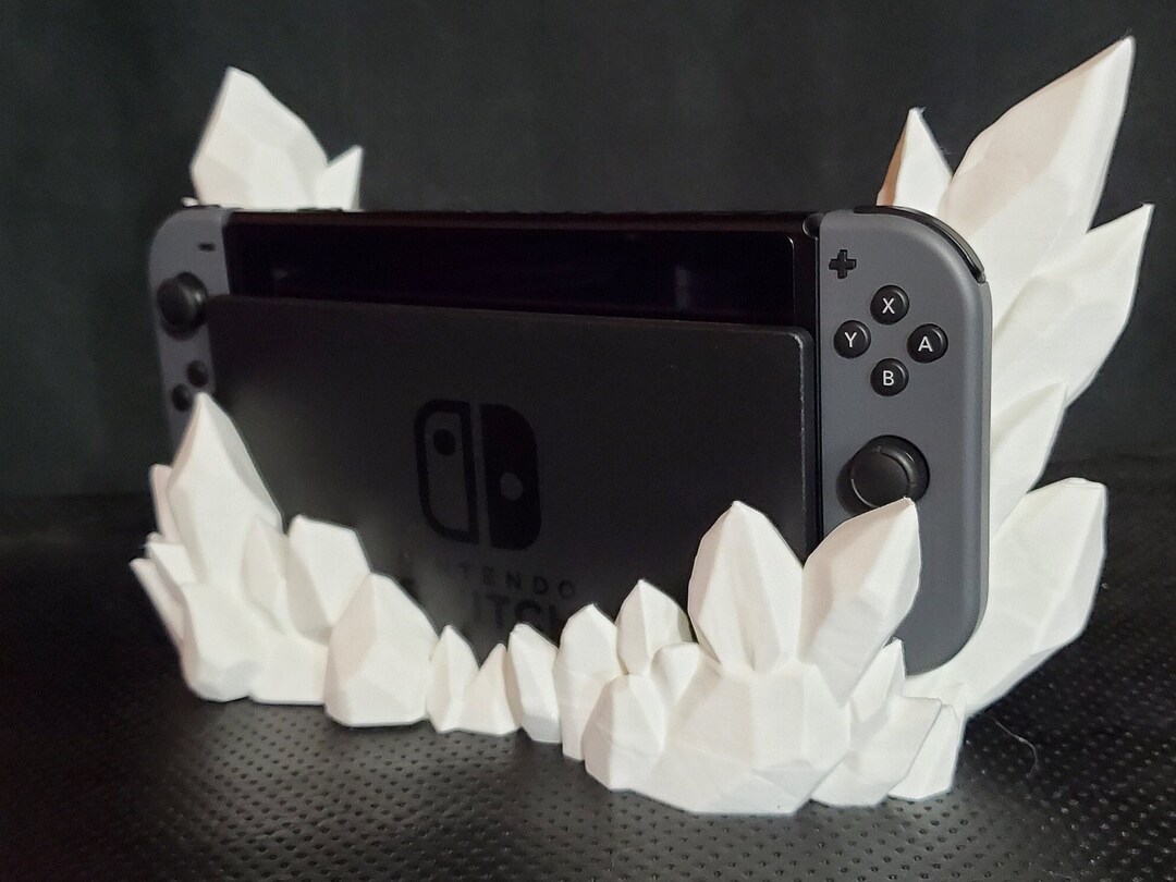 3D Printed Nintendo Switch Crystal Dock Cradle Gamer Gifts - Etsy