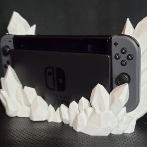 3D Printed | Nintendo Switch Crystal Dock Cradle | Gamer Gifts | Gaming ...