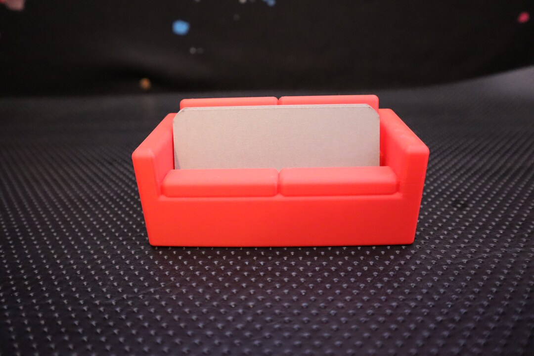 3D Printed | Sofa Business Card Holder | Business Card Holder ...