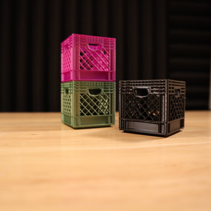 Milk Crate - Etsy