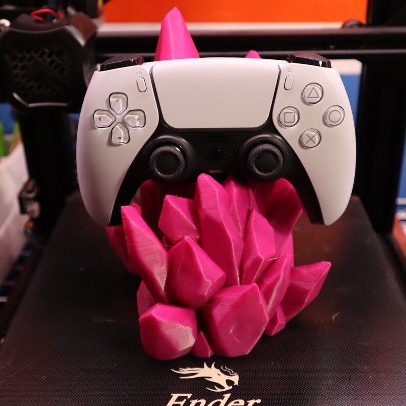 3D Printed Crystal Controller Holder Gifts Gamer Gifts - Etsy