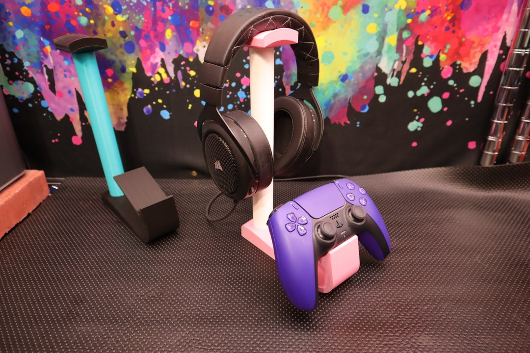 Universal Controller and Headset Desk Stand 3d Printed PS5 - Etsy