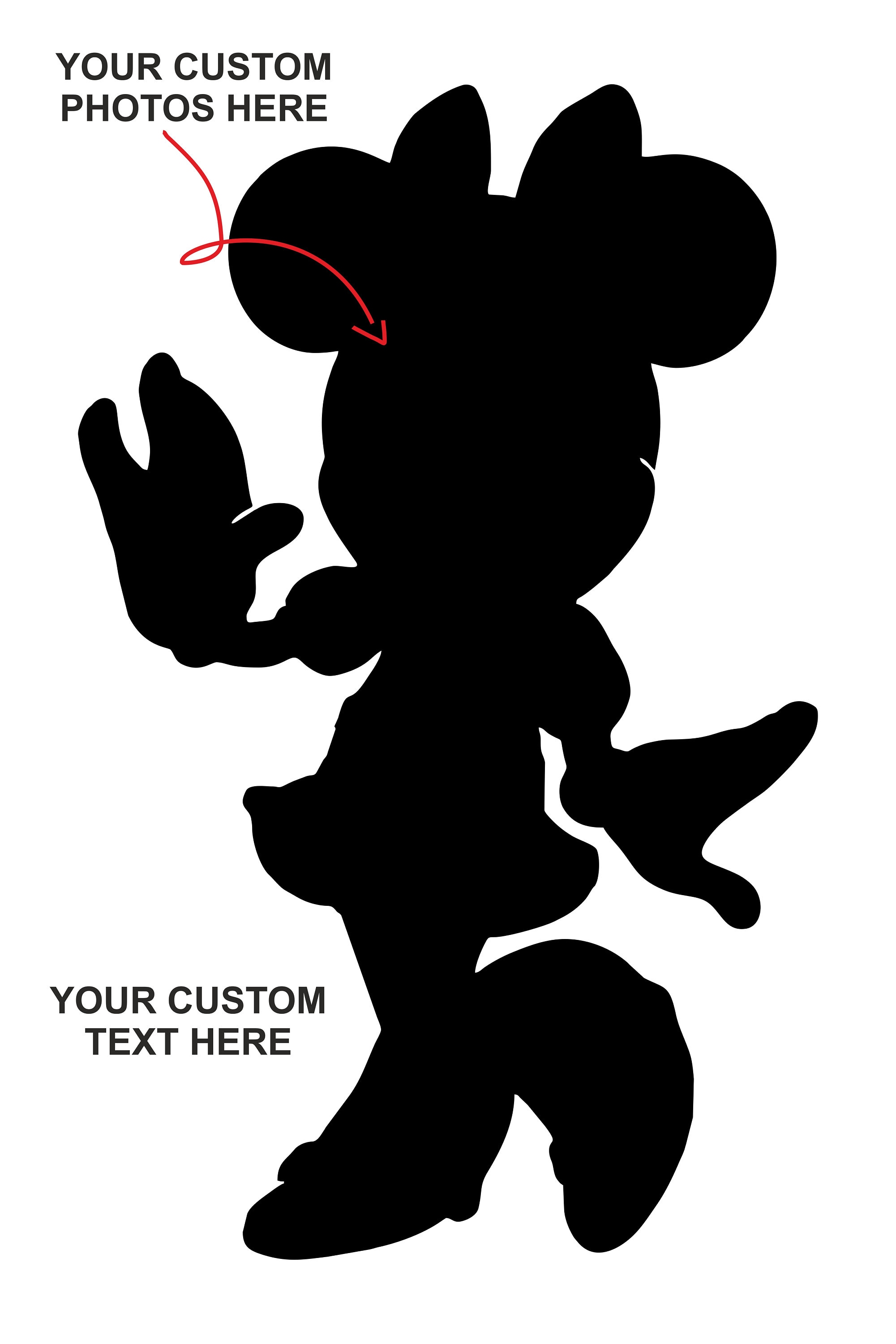 Minnie Mouse Collage, Disney Gift for Kids, Disney World Gift, Disney ...