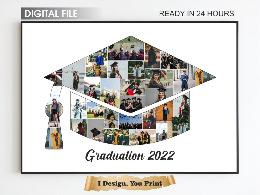 Graduation Photo Collage, Graduation Gift, Graduation Gifts for Her ...