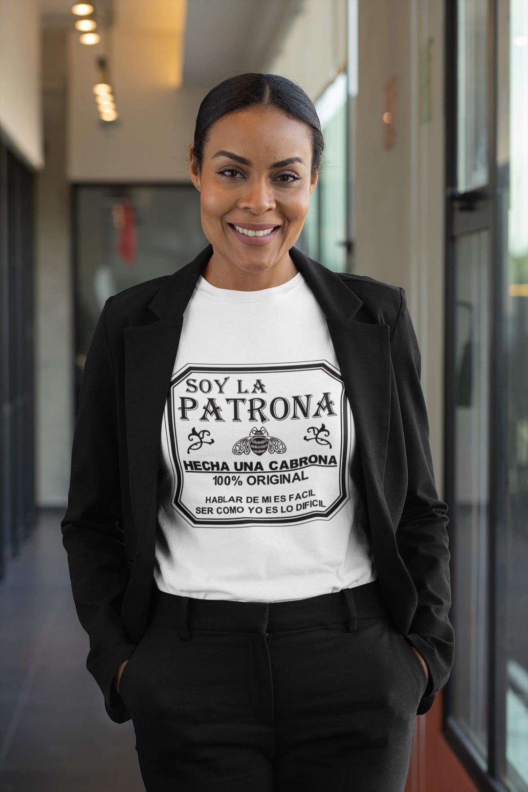Soy La Patrona - Funny Boss Lady T-shirt - Women's Graphic Tee - Latina ...