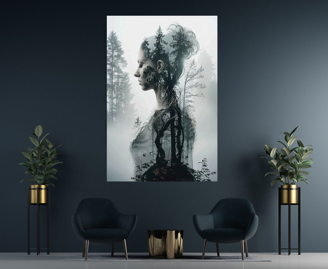 Canvas Art Gallery the Forest of Legends,gallery Painting Wrapped the ...