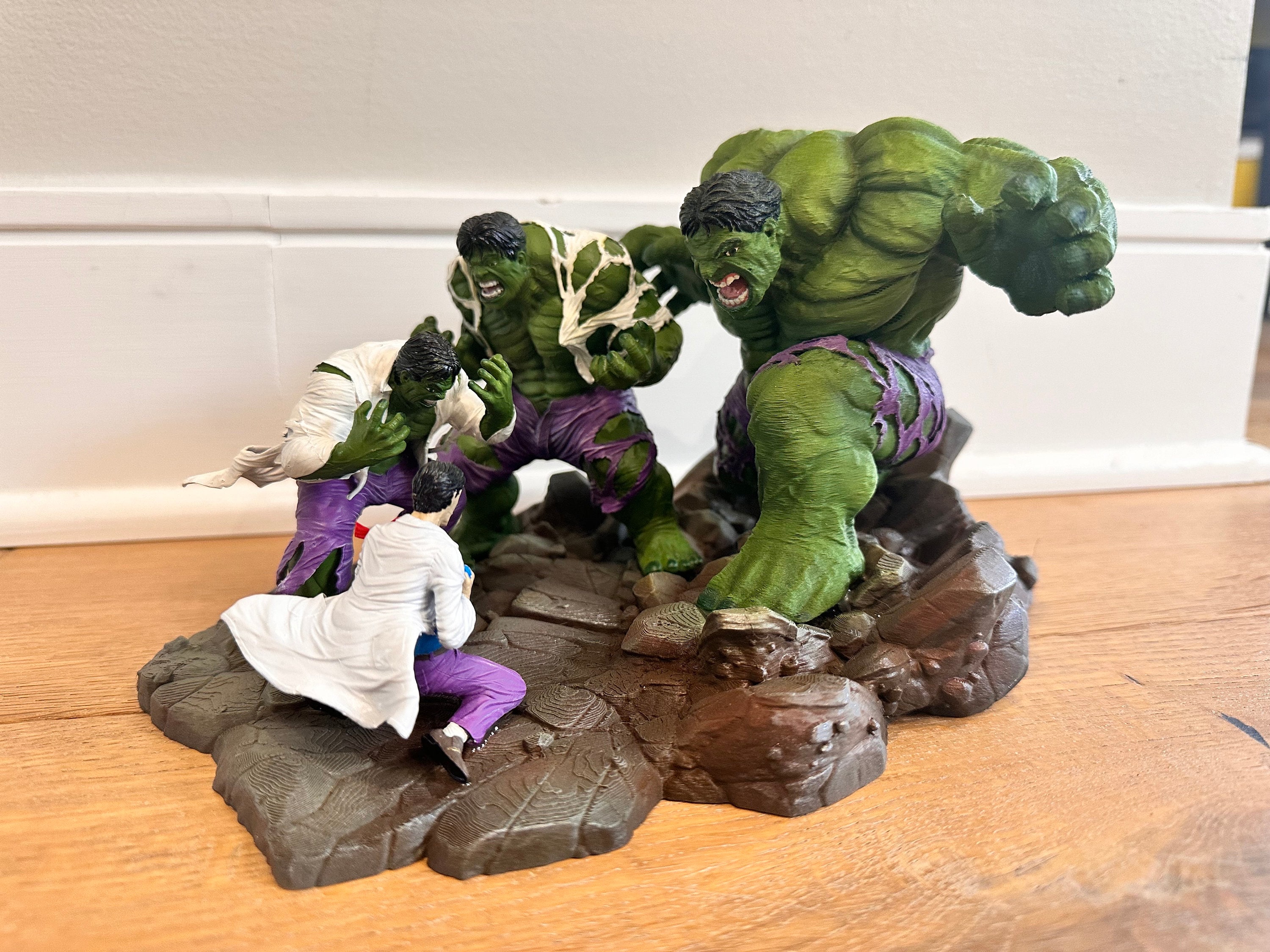 Hulk Mutation Statue - Etsy