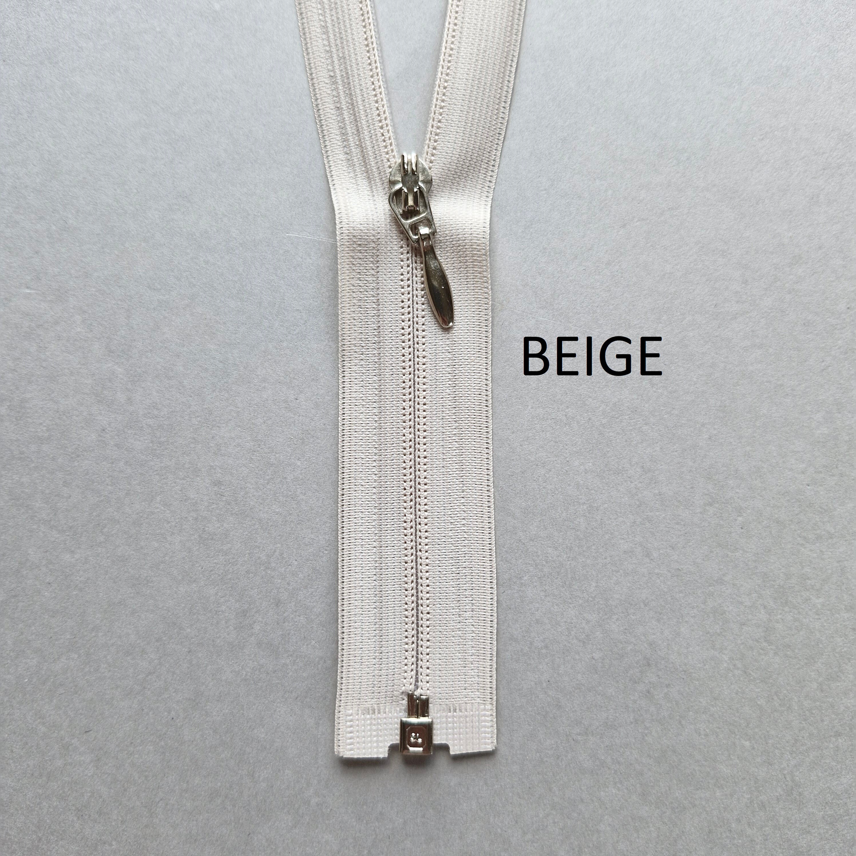 Invisible Open End Zipper 45-50cm Divisible Zipper Plastic Separating ...