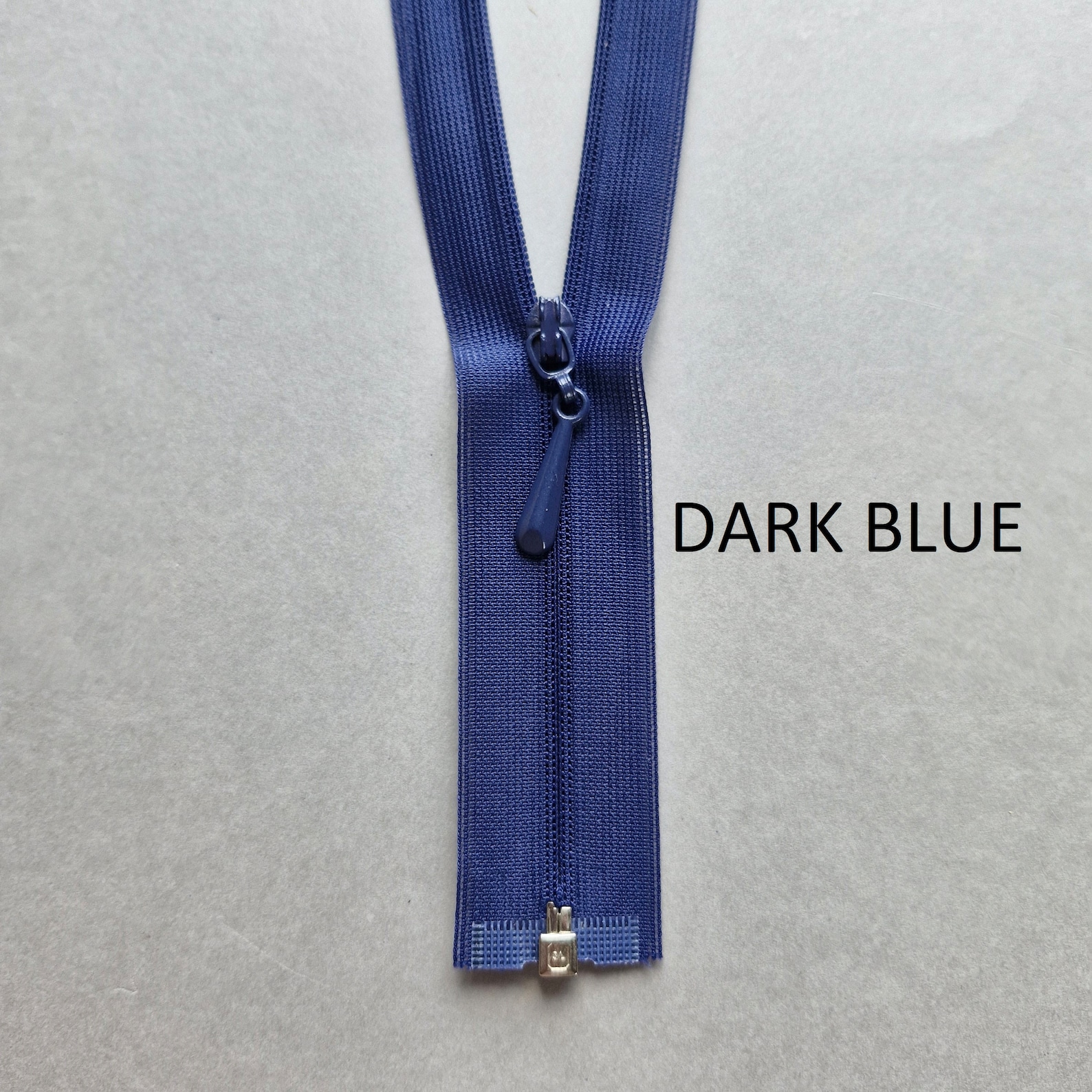 Invisible Open End Zipper 45-50cm Divisible Zipper Plastic Separating ...