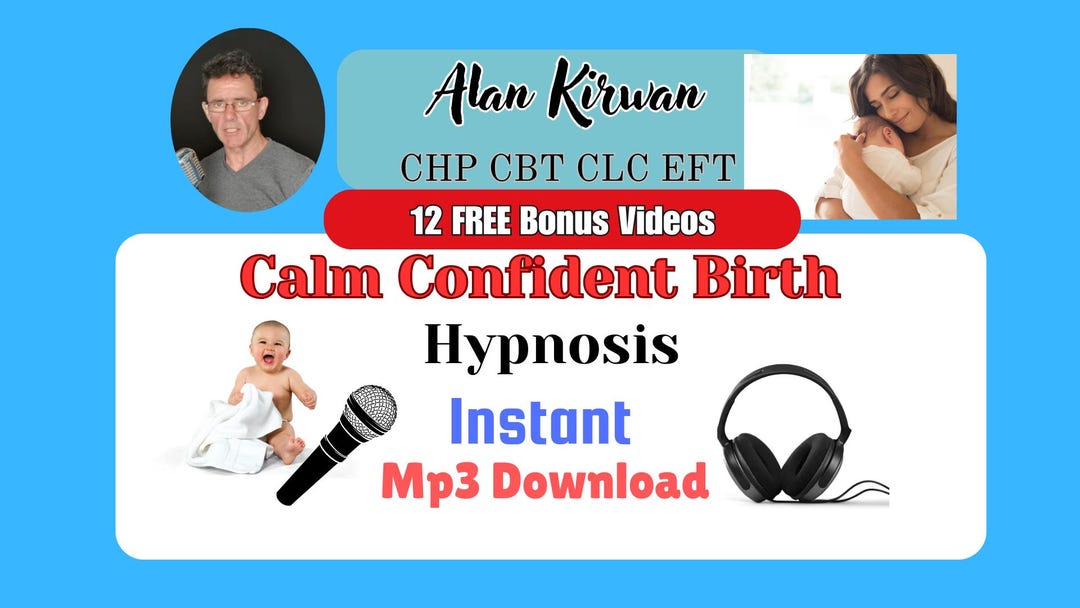Childbirth Calm and Confident Birth Hypnosis for a Fear-free Delivery ...