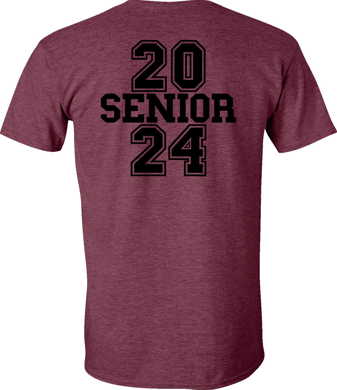 Class of 2024 Senior Block Style T-shirt. Class of 2024 Shirt ...