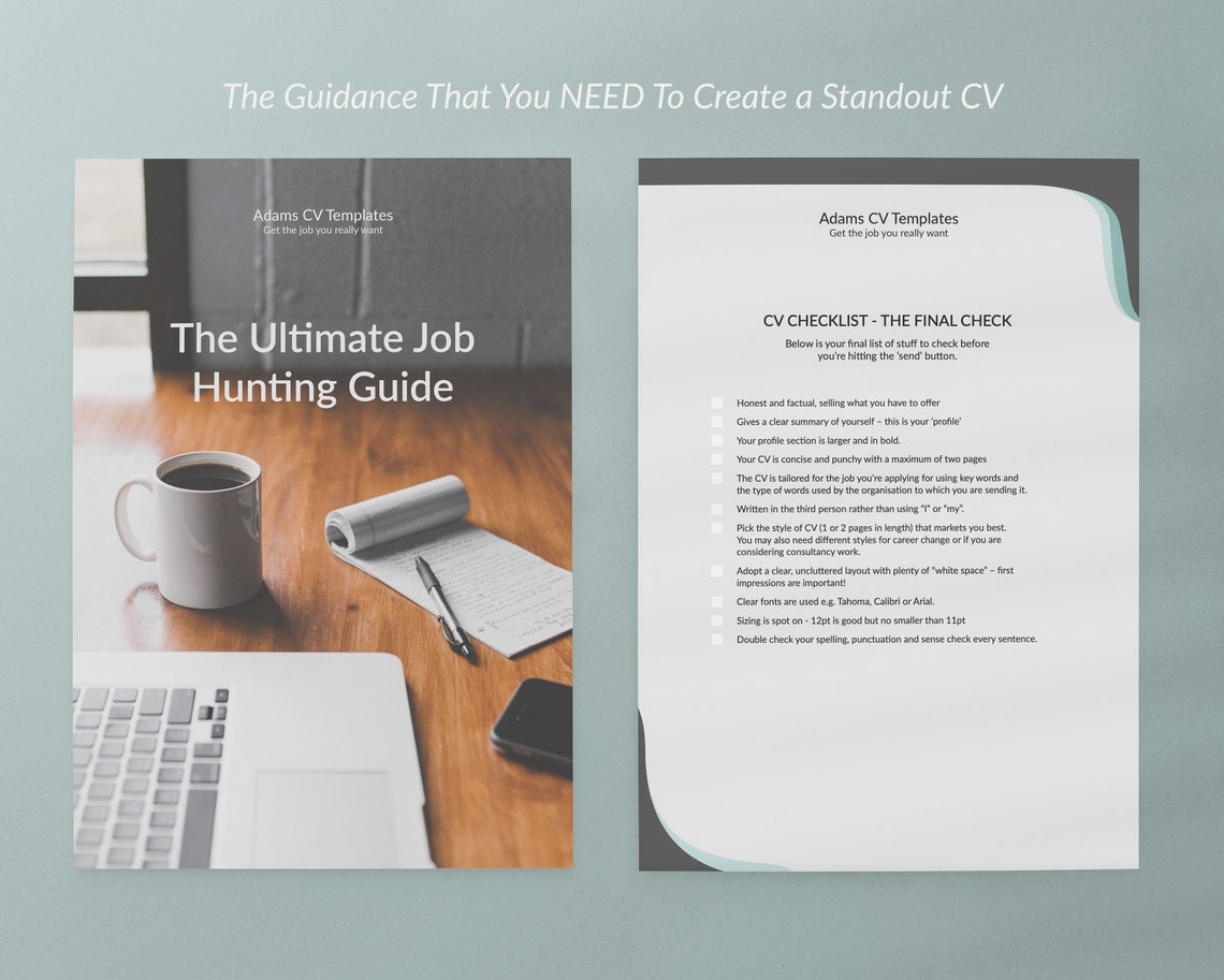 Resume Template Men, Two Page Resume, Resume Template Word and Pages ...