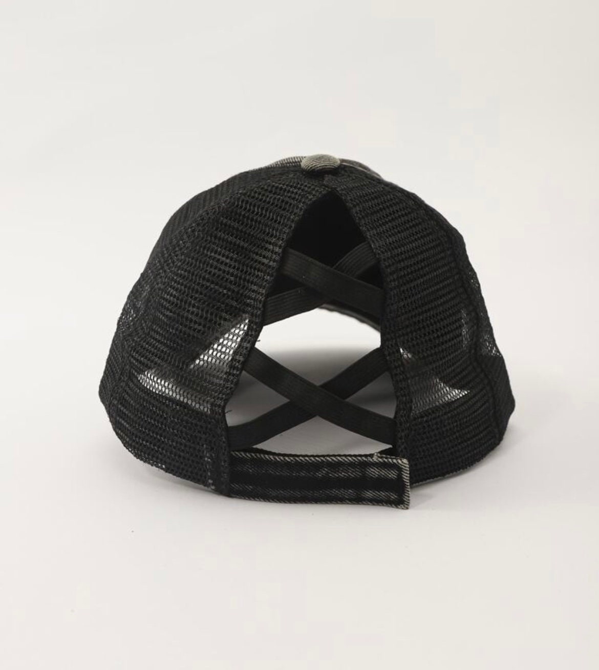 Distressed Denim Baseball Cap - Etsy