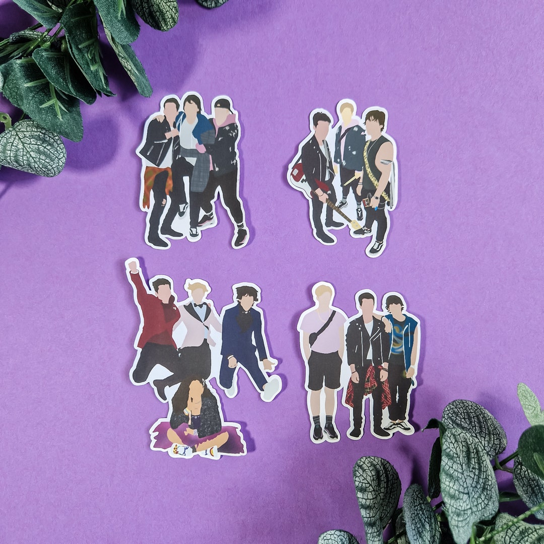 Julie and the Phantoms Sticker Ghost Band Sunset Curve Sticker ...