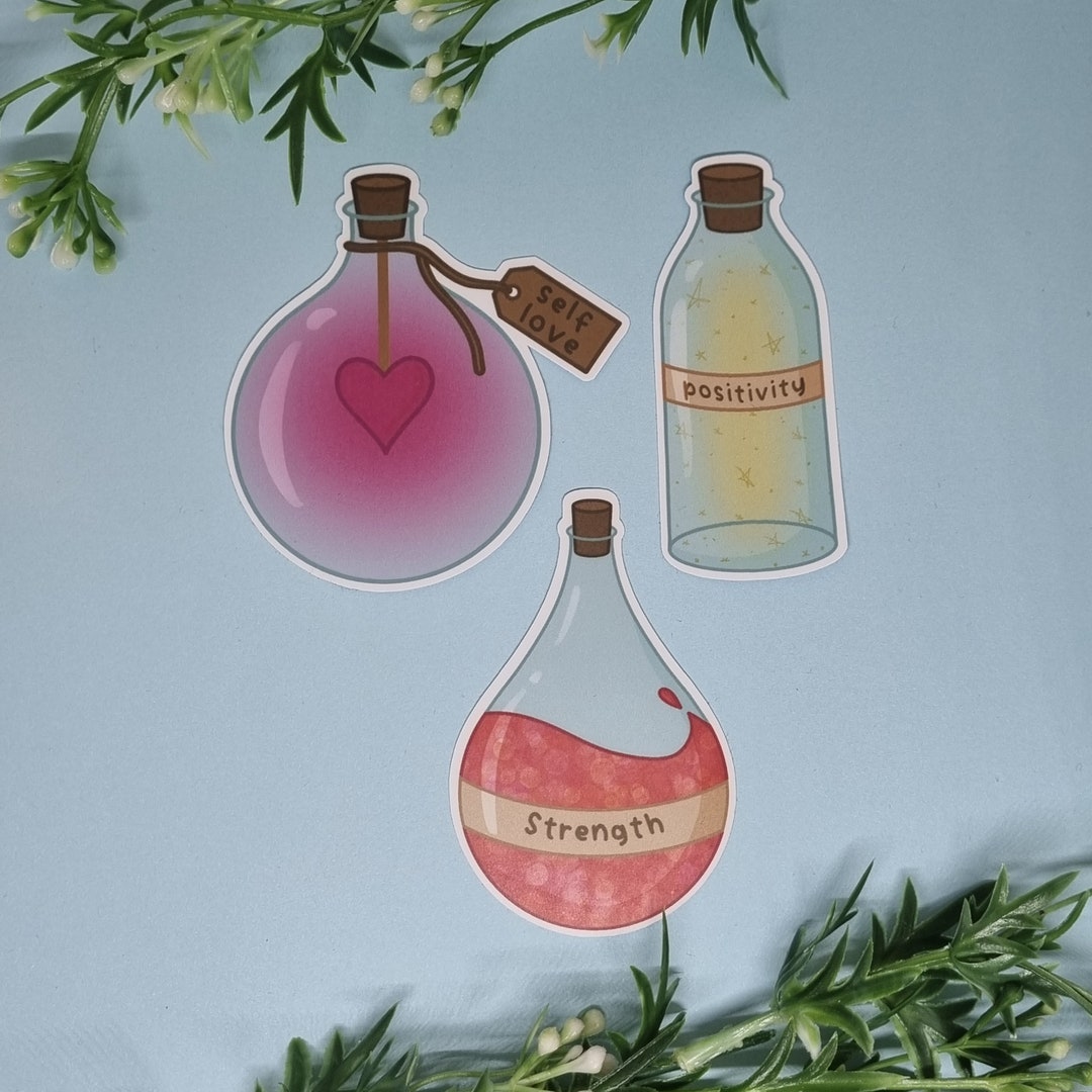 Potions Magnets Self Love Positivity Strength - Etsy