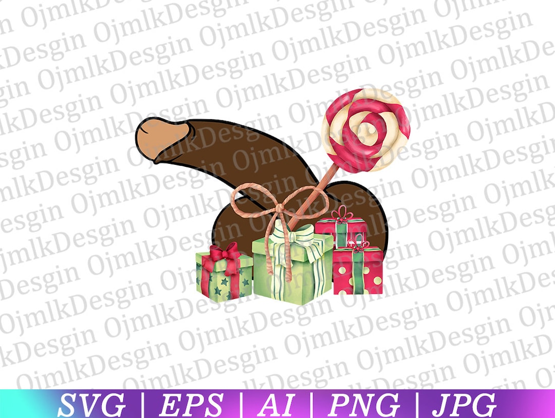 Penis Svg, Dick Svg, Funny Penis Pattern Svg, Christmas Penis Silhouette Svg, Bachelorette Party ...